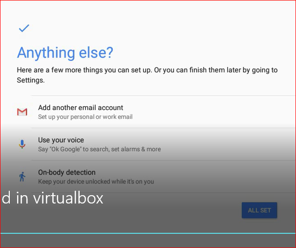 How to install android on Virtual Box