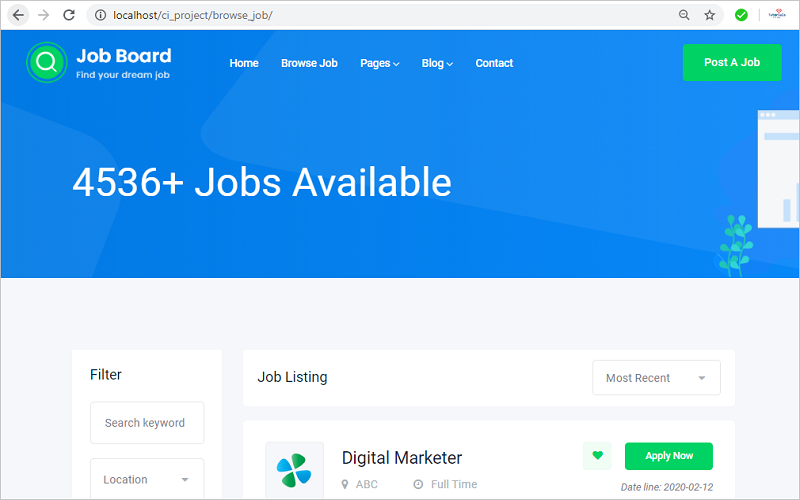 Convert Html Template Into Codeigniter Project Part 2 Fahmidasclassroom