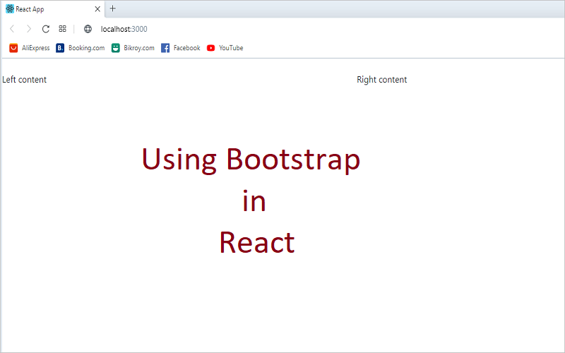 How To Install Bootstrap In Reactjs Fahmidasclassroom